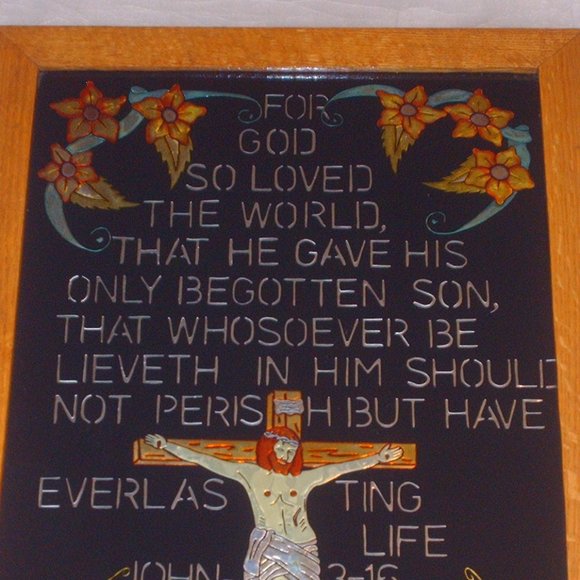 Reverse glass painting | Art | Gorgeous Old Reverse Glass Painting Of ...